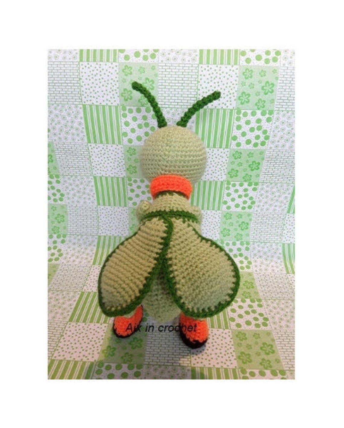 Grillo patrón de crochet en PDF / Saltamontes /PDF Pattern | Etsy España