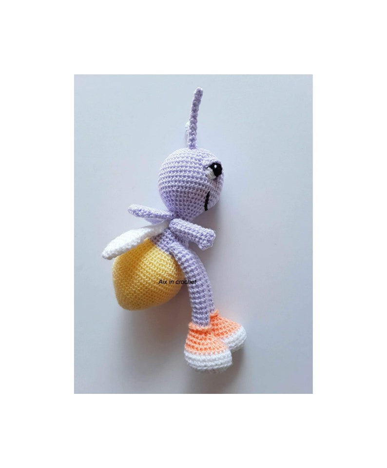 PDF Crochet Pattern Lucy, the Firefly / Patrón De Crochet En PDF Para ...