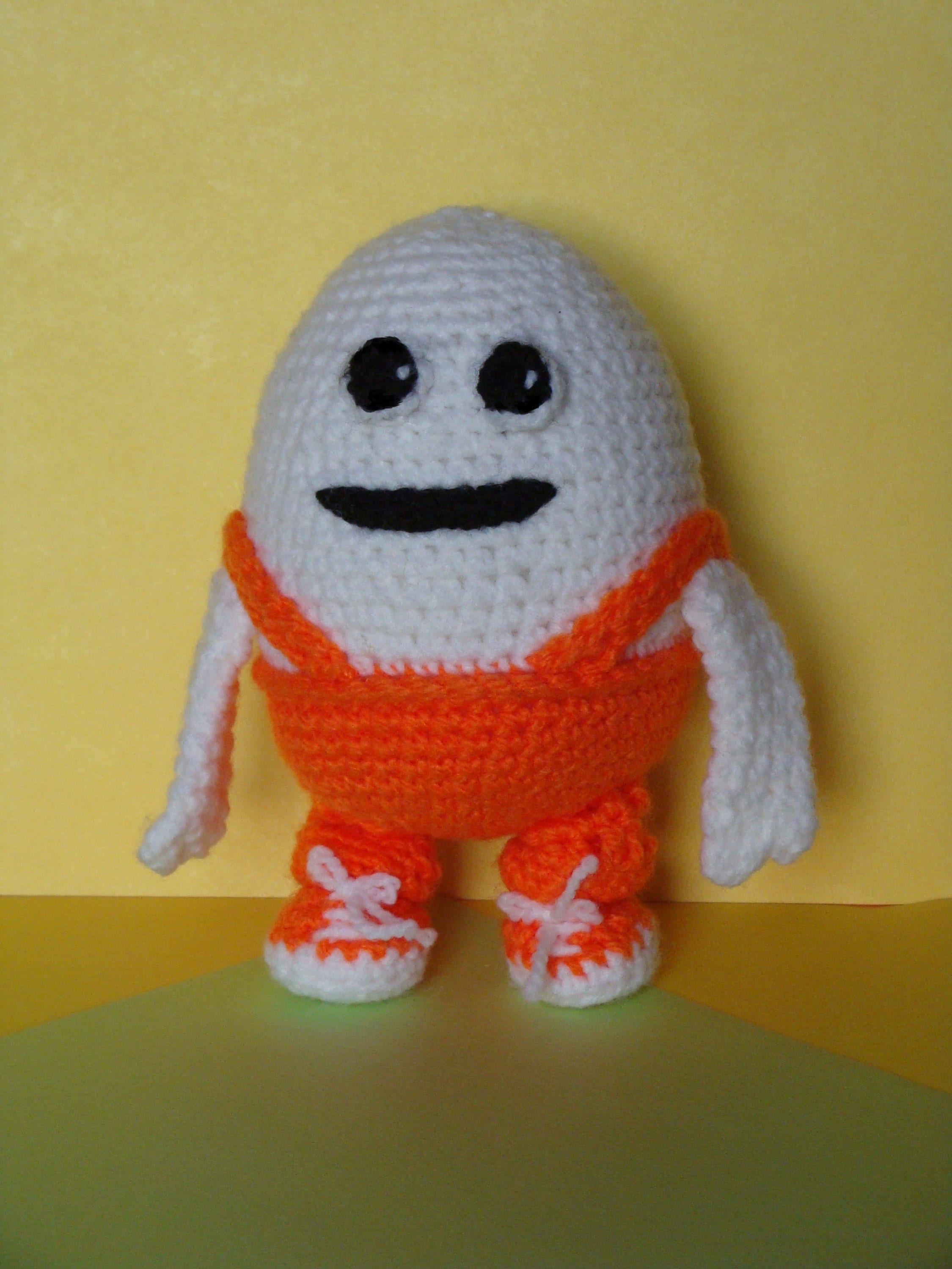 PDF Pattern Orange Egg / Humpty Dumpty / M&m - Etsy