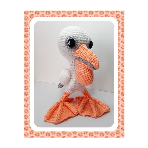 Pelican Crochet Pattern - Etsy