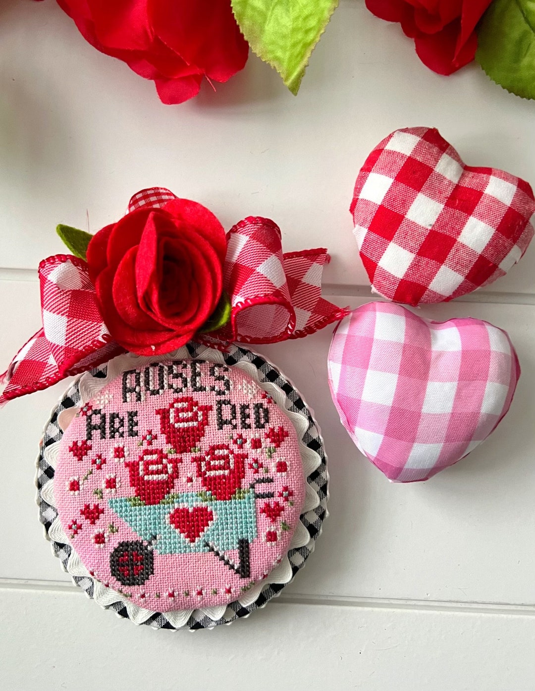 Roses Are Red With Bonus Not Today Cupid-roundabouts Series - Etsy