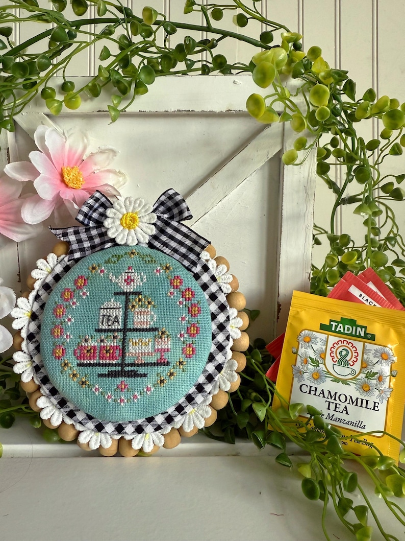 Tea Tray-roundabouts Cross Stitch Chart - Etsy