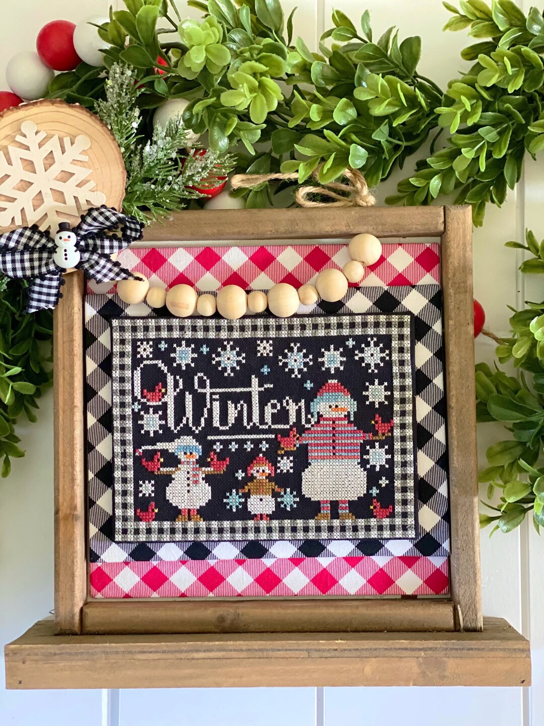 Buffalo Plaid-winter - Etsy