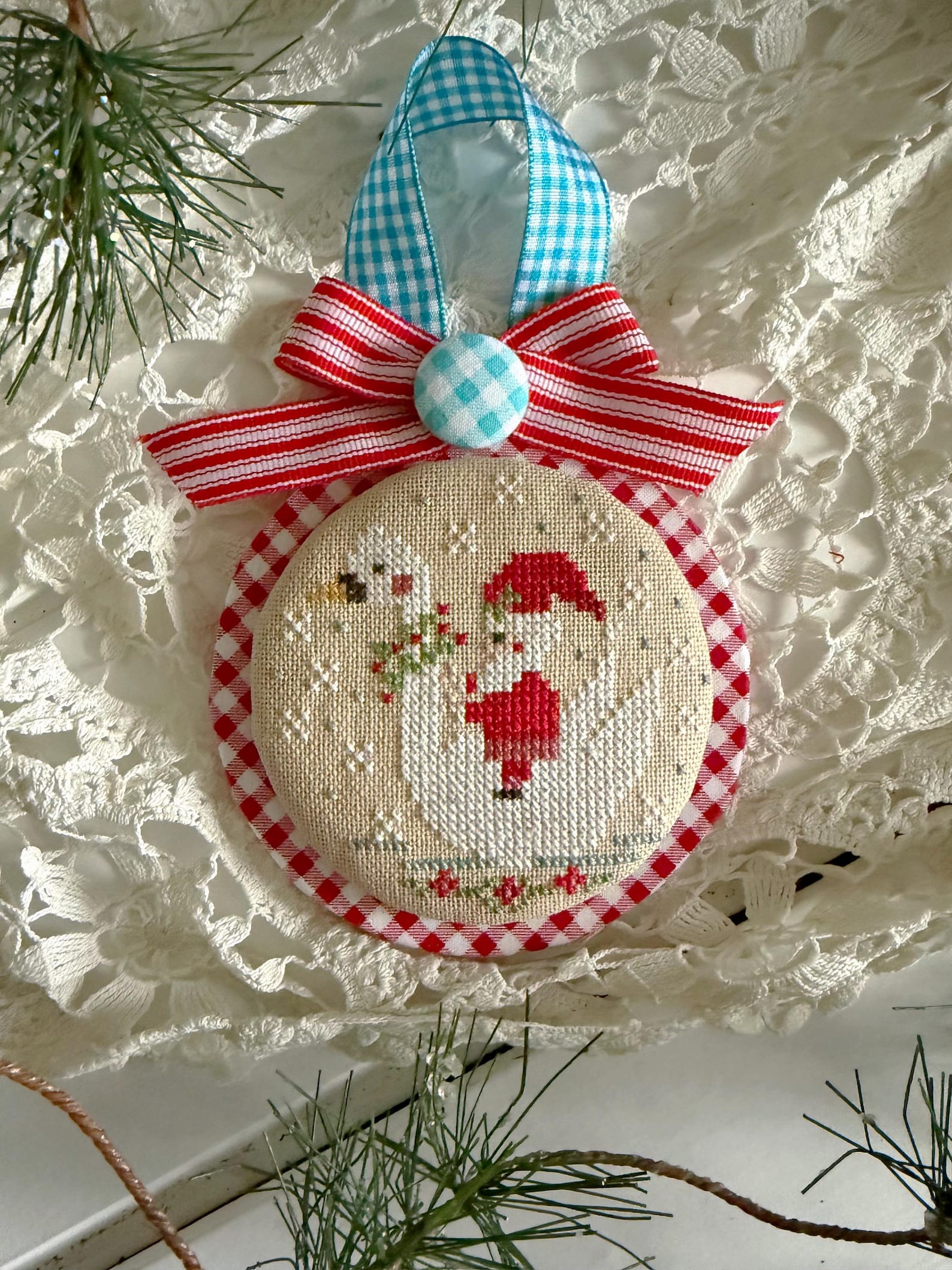Swan Santa-roundabouts Cross Stitch Chart - Etsy