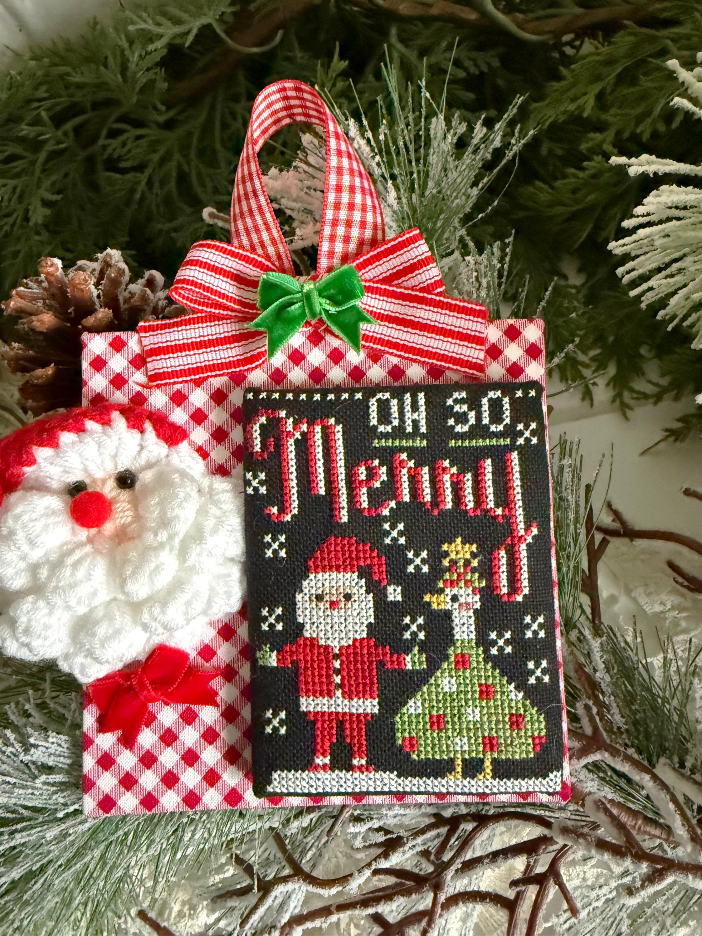Oh so Merry Goose-tiered Tray Tidbits Cross Stitch Chart - Etsy