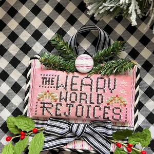 Weary World Rejoices-sassy Strippers Cross Stitch Series - Etsy