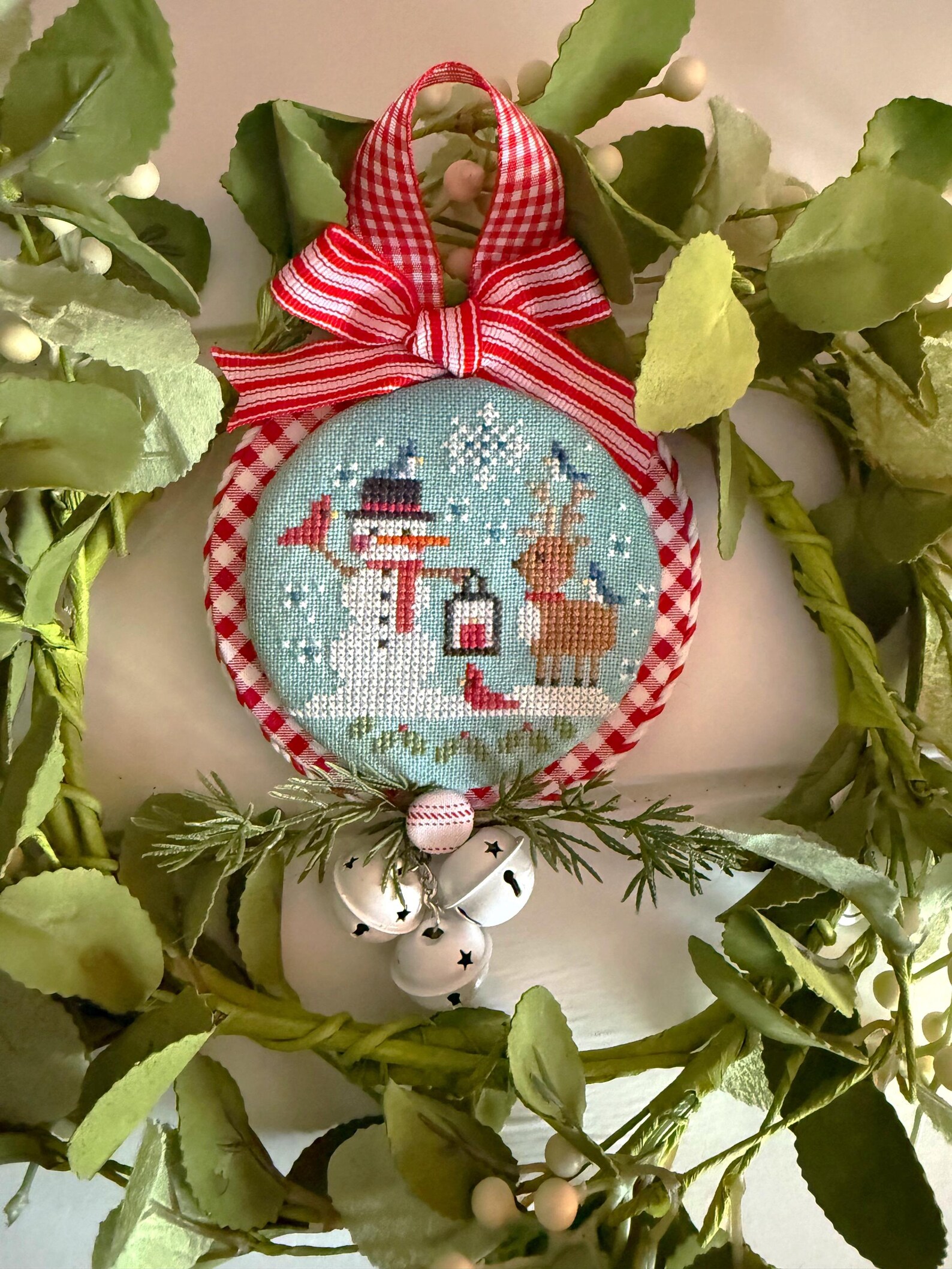 Dear Frosty-roundabouts Cross Stitch Chart - Etsy