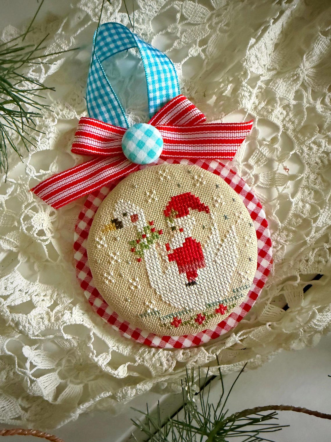 Swan Santa-roundabouts Cross Stitch Chart - Etsy