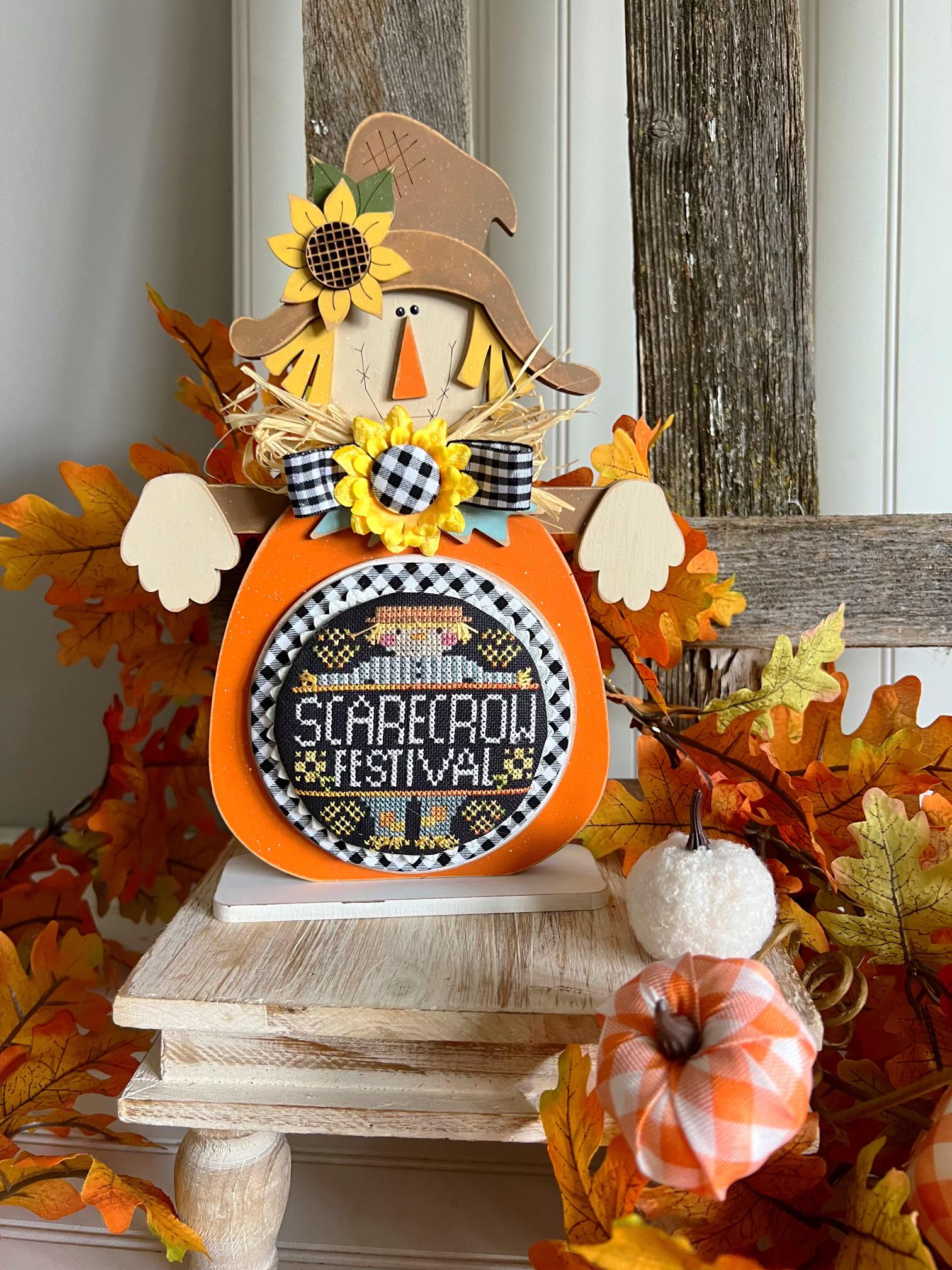 Scarecrow Festival-roundabouts Cross Stitch Series - Etsy