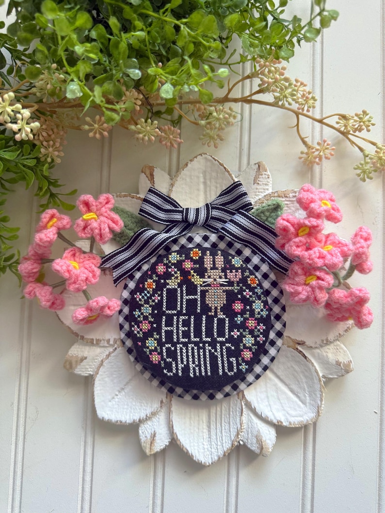 Oh Hello Spring Roundabouts-cross Stitch Chart - Etsy