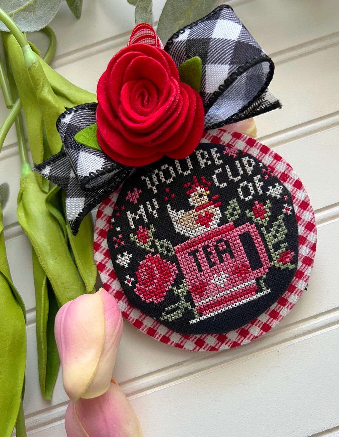 You’re My Cup of Tea-roundabouts Cross Stitch - Etsy