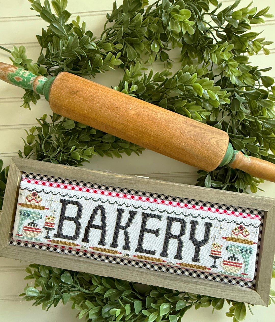 Bakery-word Swap Cross Stitch Chart - Etsy