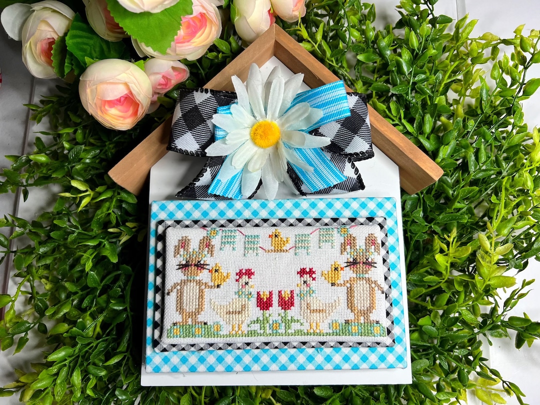 Spring Row-seasonal Row Cross Stitch Series - Etsy