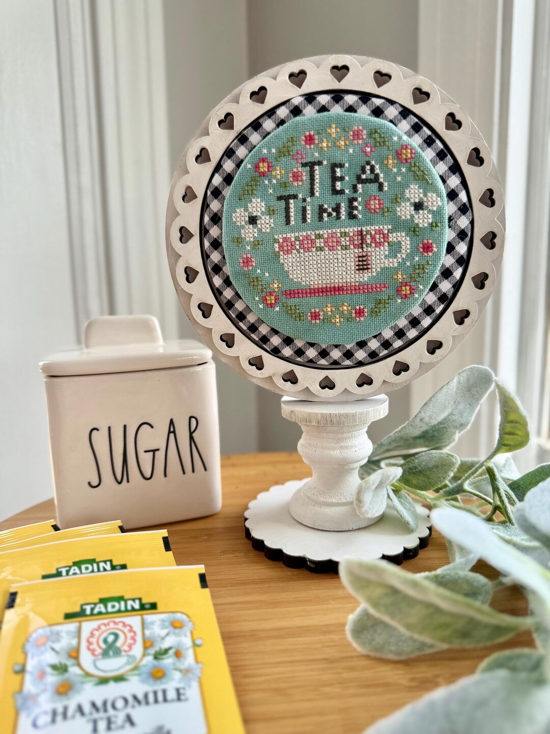 Tea Time-roundabouts Cross Stitch Chart - Etsy