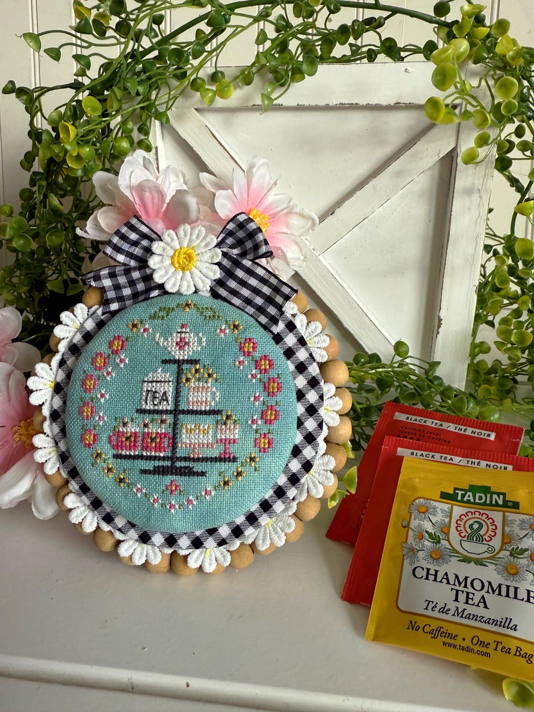 Tea Tray-roundabouts Cross Stitch Chart - Etsy