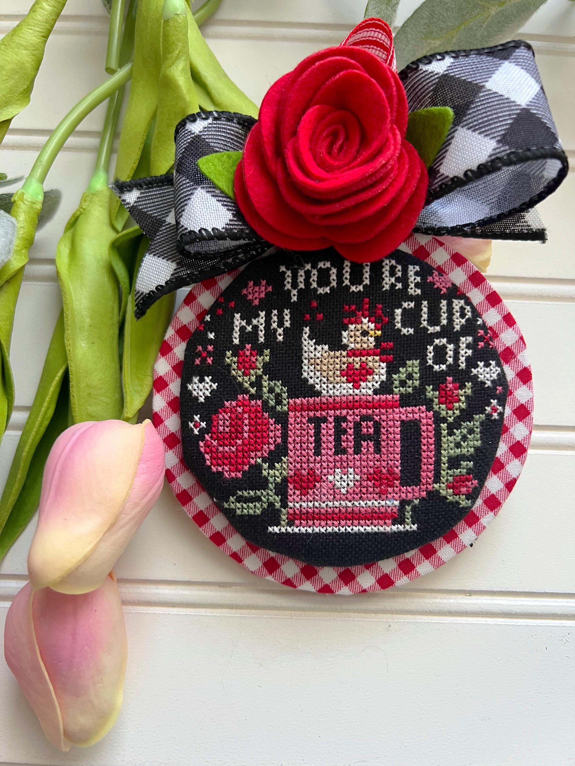You’re My Cup of Tea-roundabouts Cross Stitch - Etsy