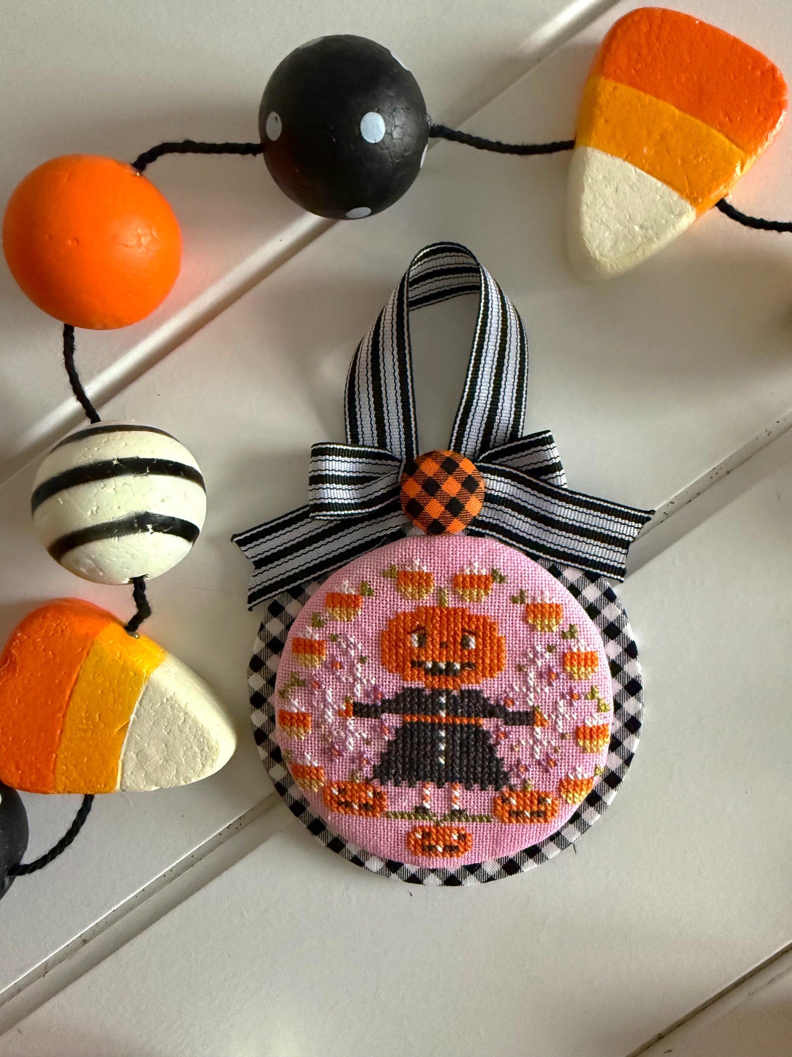 The Punkin Head Roundabouts Cross Stitch With Spooky Bonus - Etsy