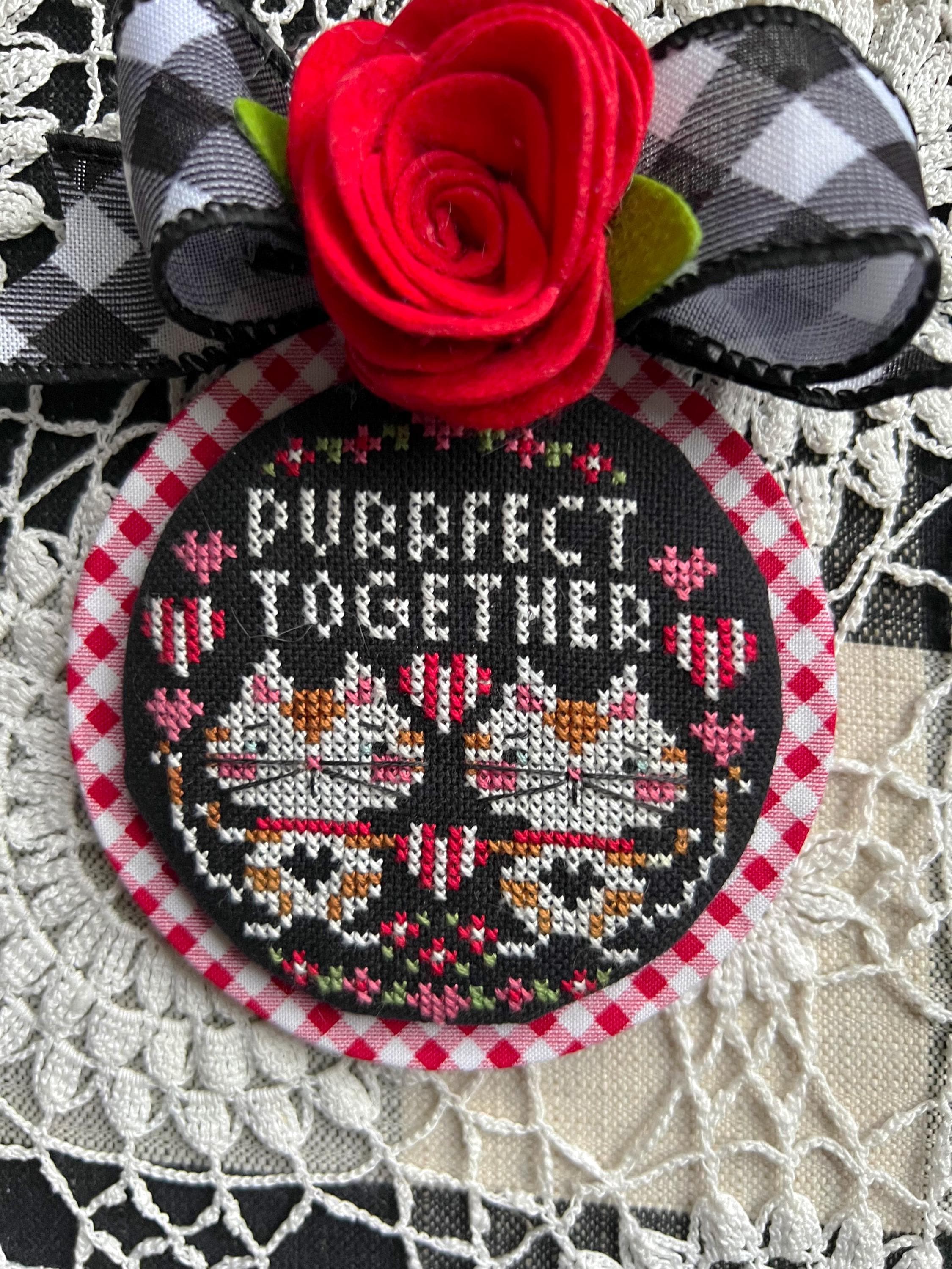 Purrfect Together-roundabouts Cross Stitch Series - Etsy