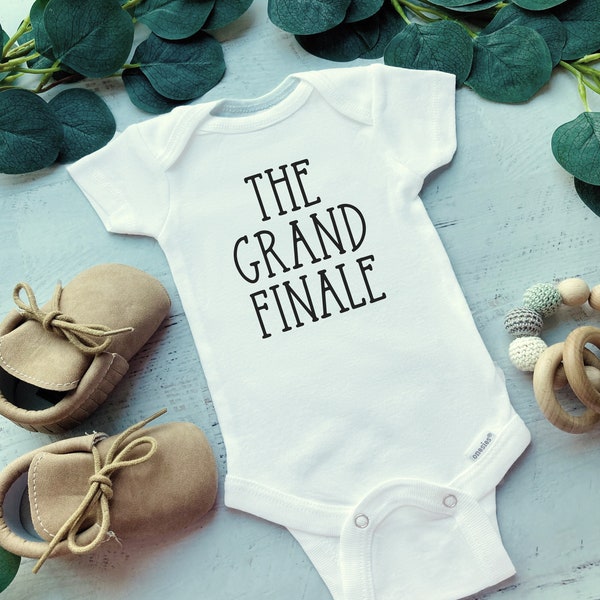 The Grand Finale Baby Announcement - Etsy