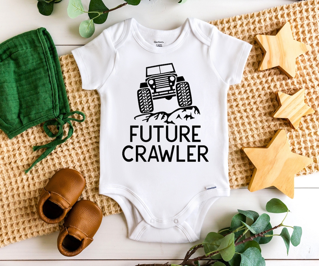 Future Crawler Onesie® Baby Announcement Onesie® Pregnancy - Etsy
