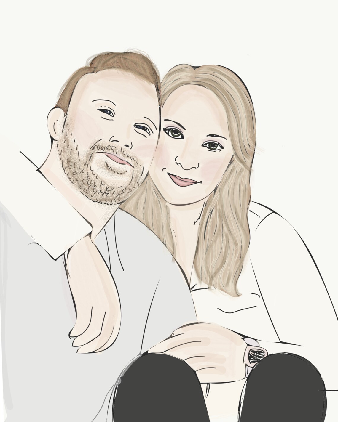 Custom Digital Drawing - Etsy