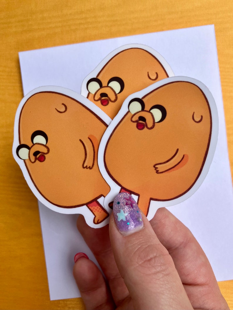 Jake the Dog Stickers - Etsy