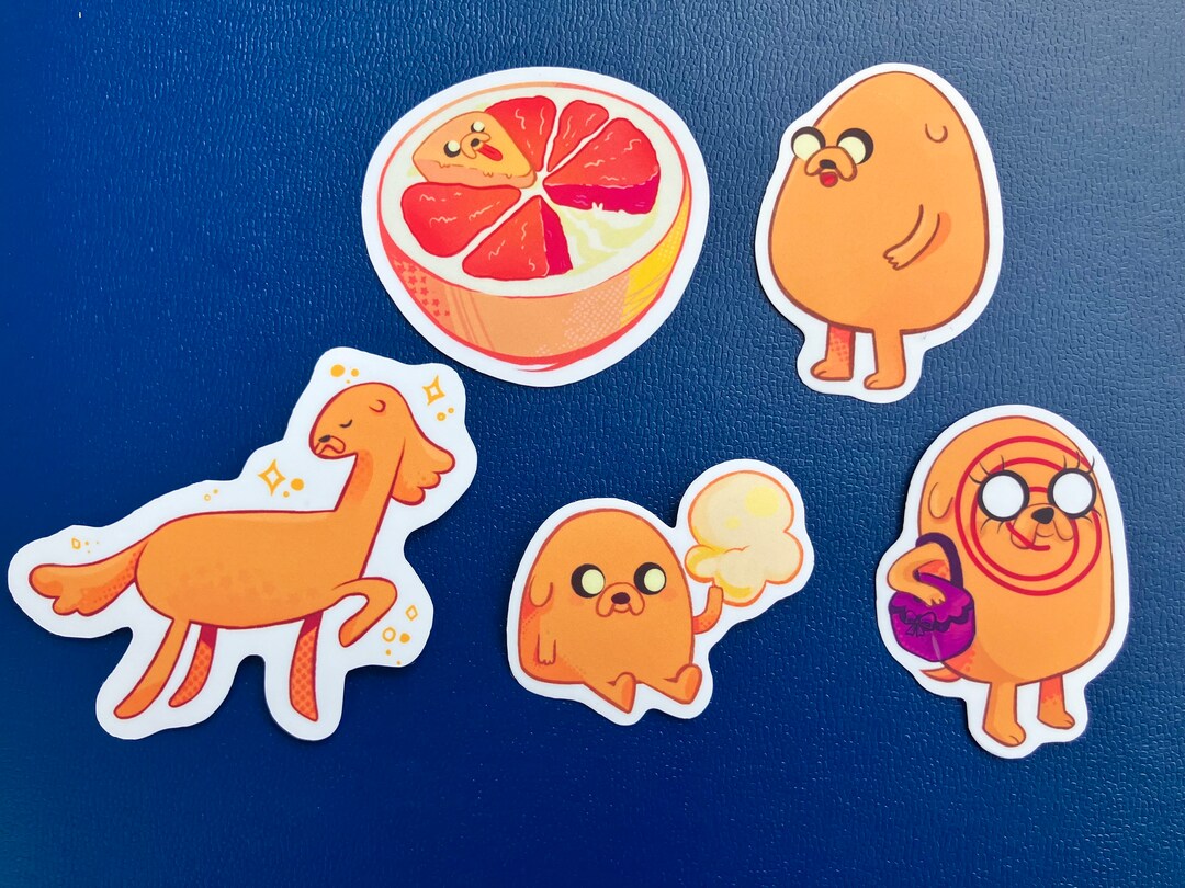 Jake the Dog Stickers - Etsy