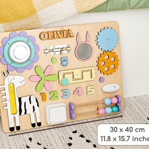 Busy Board, Toddler Busy Board, Mini Busy Board, Montessori Busy Board ...