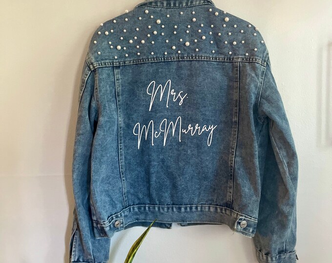 Pearl Mrs. Jean Jacket - Etsy
