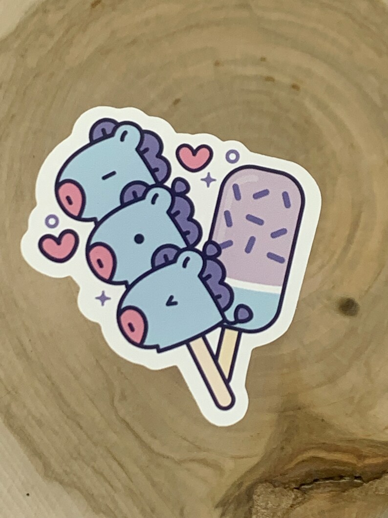 BT21 Stickers Set BT21 Summer Stickers Kawaii BT21 Stickers - Etsy