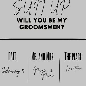 Groomsmen Proposal - Etsy
