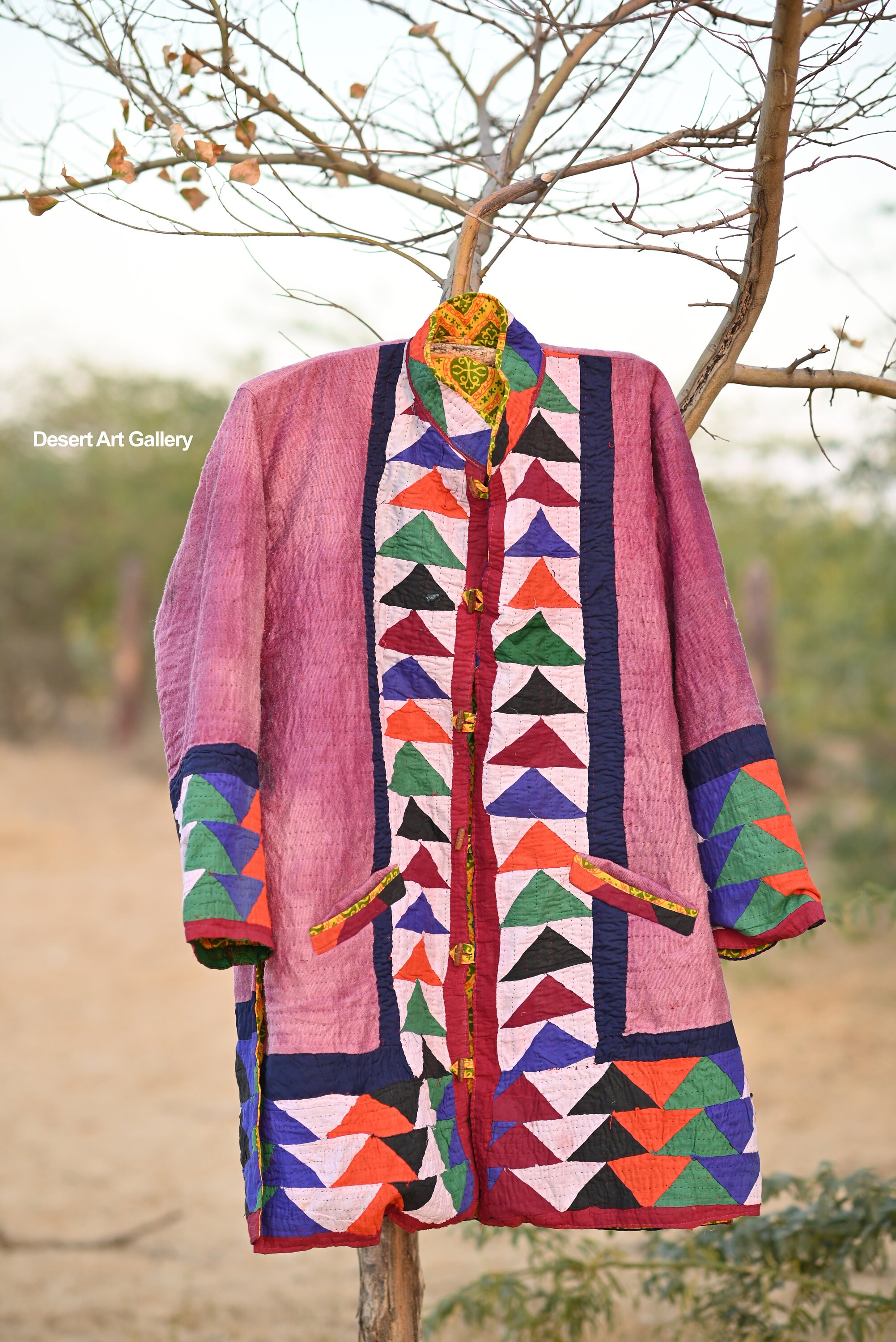 HANDMADE JACKET 1970 Old Fabric Antique Long Jacket /vintage - Etsy