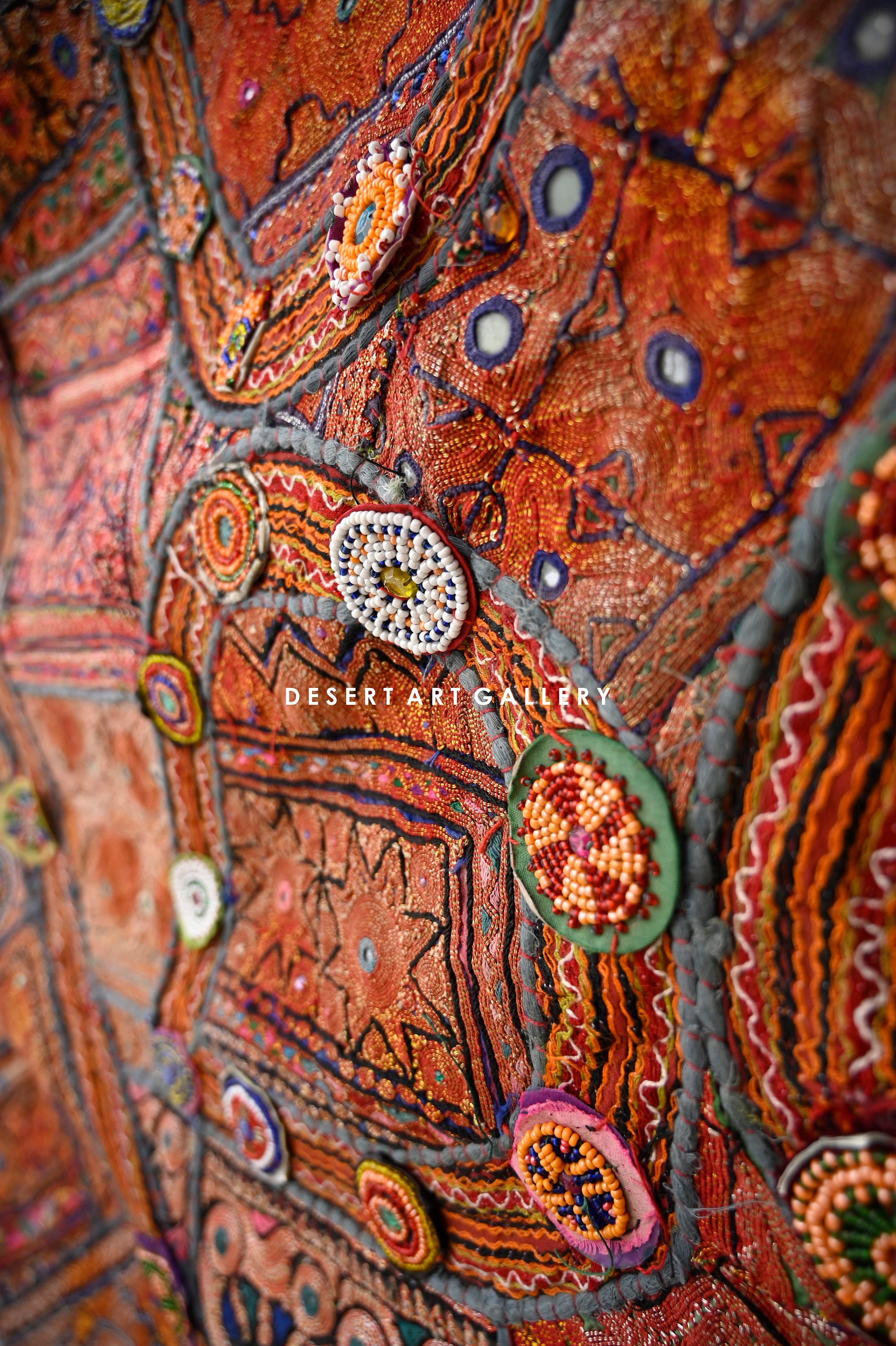 Beautiful Handmade Mukka Work Wall Hanging Patchwork One of a - Etsy