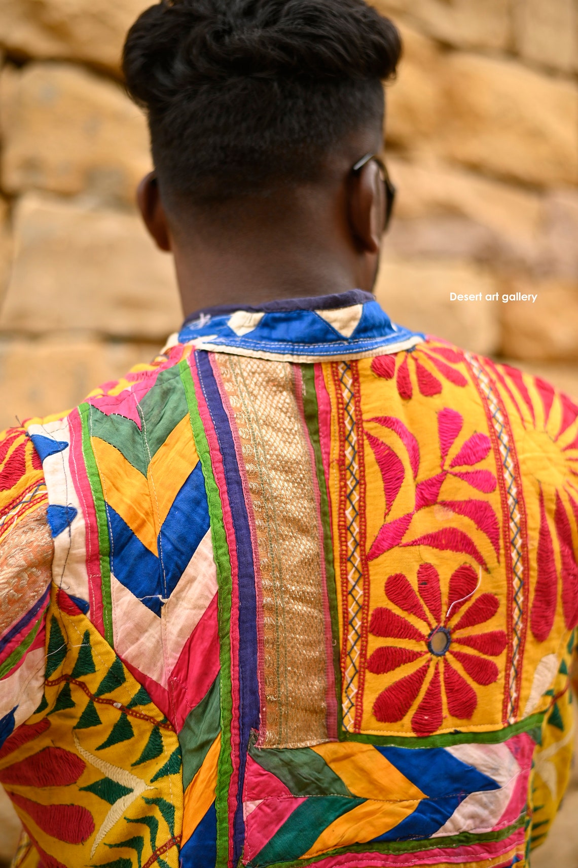 Banjara Handmade Embroidery Jacket With Mirror Work Size Large - Etsy
