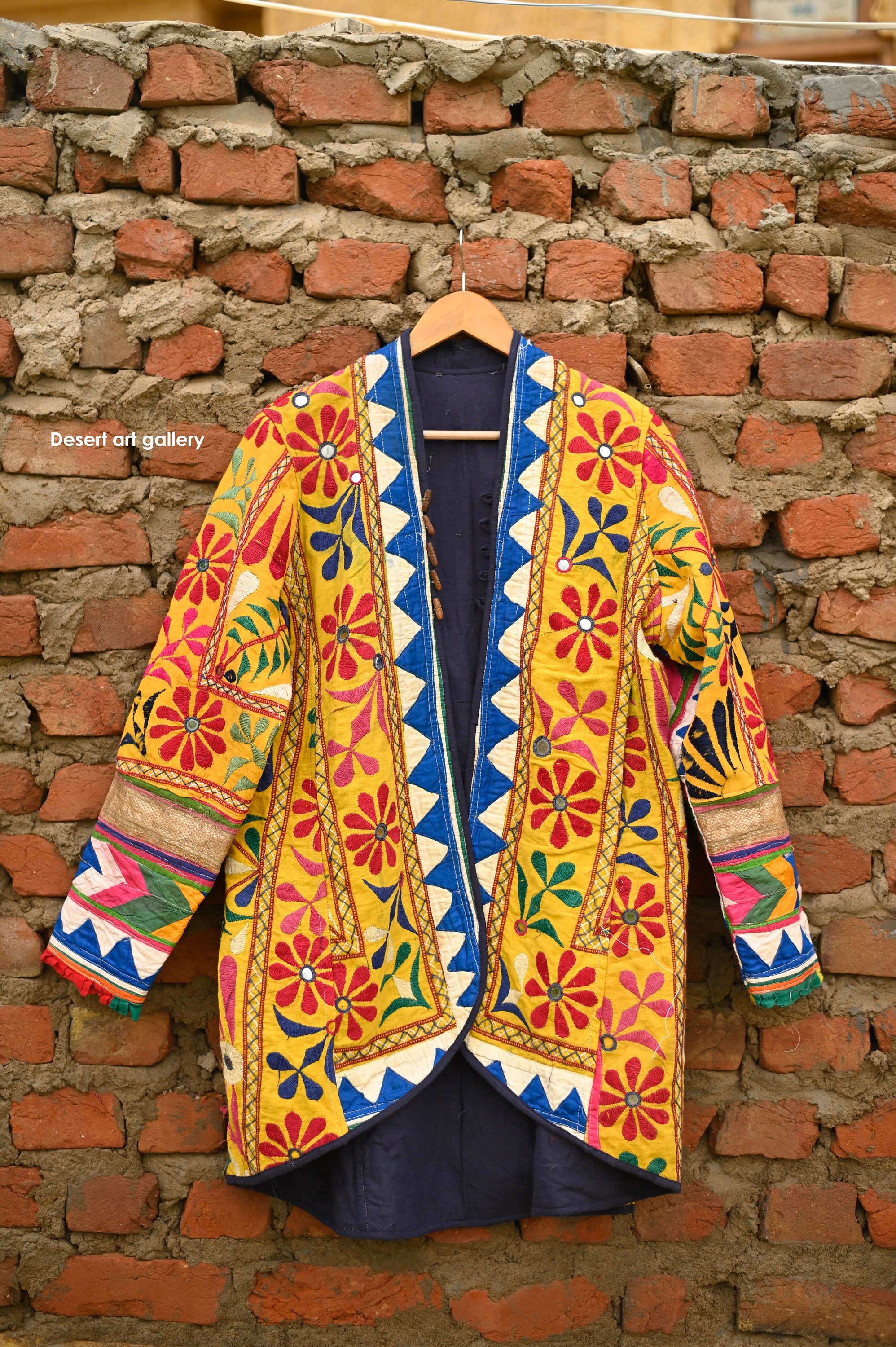 Banjara Handmade Embroidery Jacket With Mirror Work Size Large - Etsy