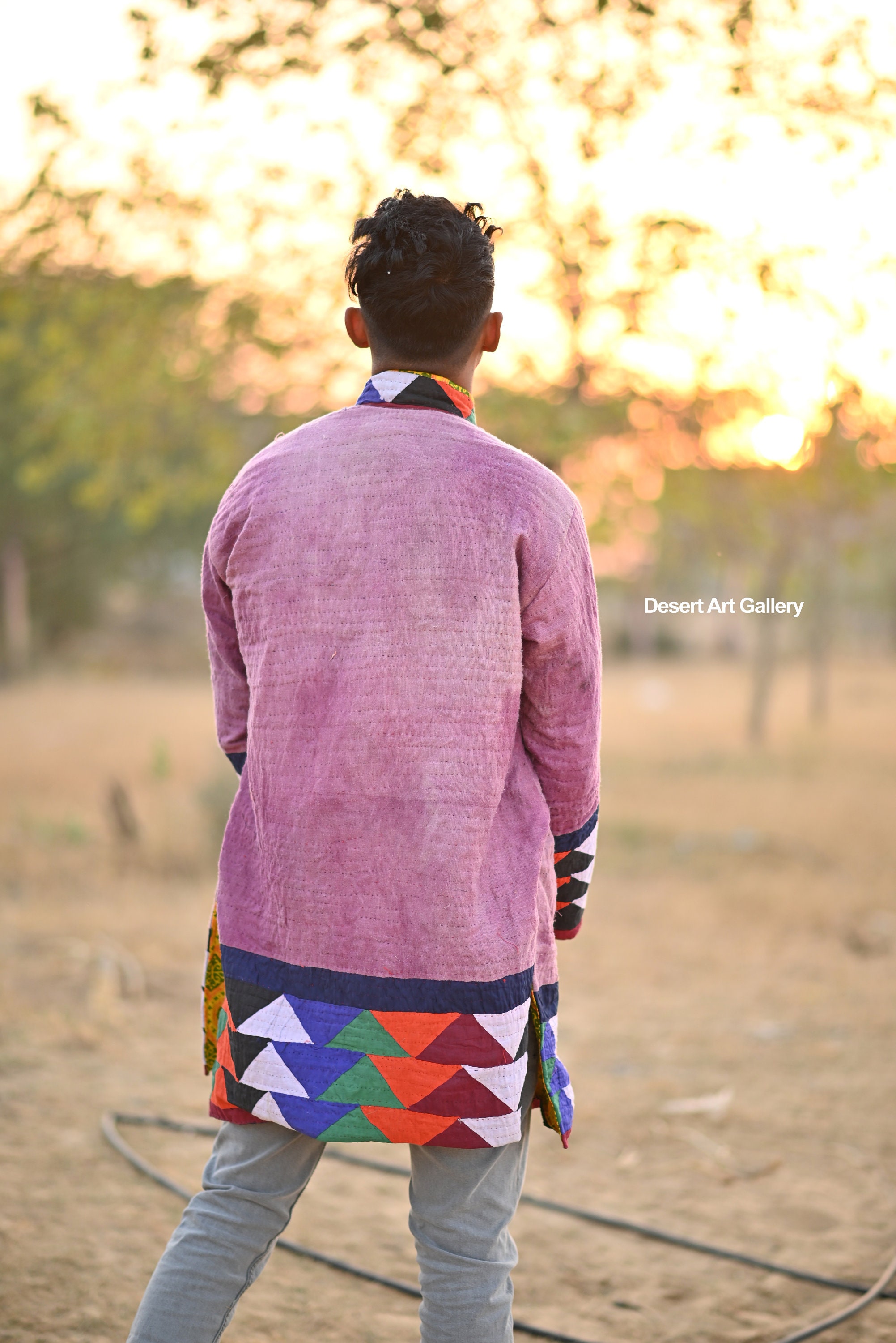 HANDMADE JACKET 1970 Old Fabric Antique Long Jacket /vintage - Etsy