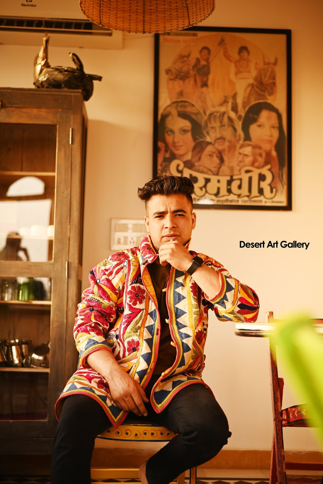 Banjara Handmade Embroidery Jacket With Mirror Work Size X Large Little ...