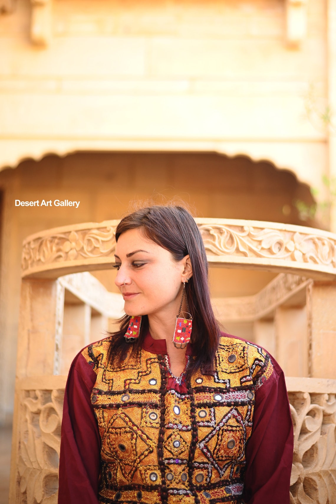 Women Old Handmade Mukka Work Vintage Kurta /patchwork Kurta / - Etsy