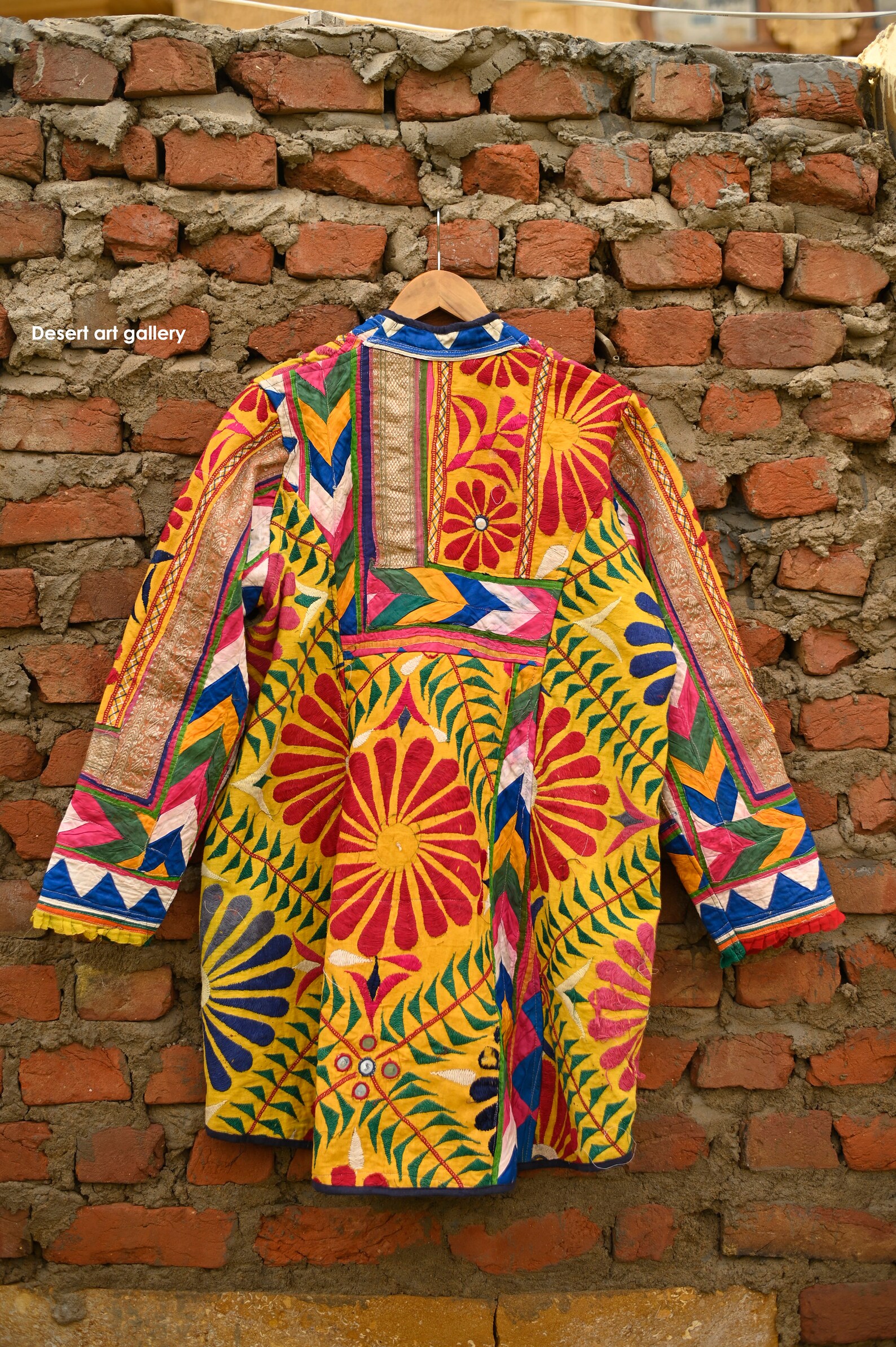 Banjara Handmade Embroidery Jacket with Mirror Work Size Large | Etsy