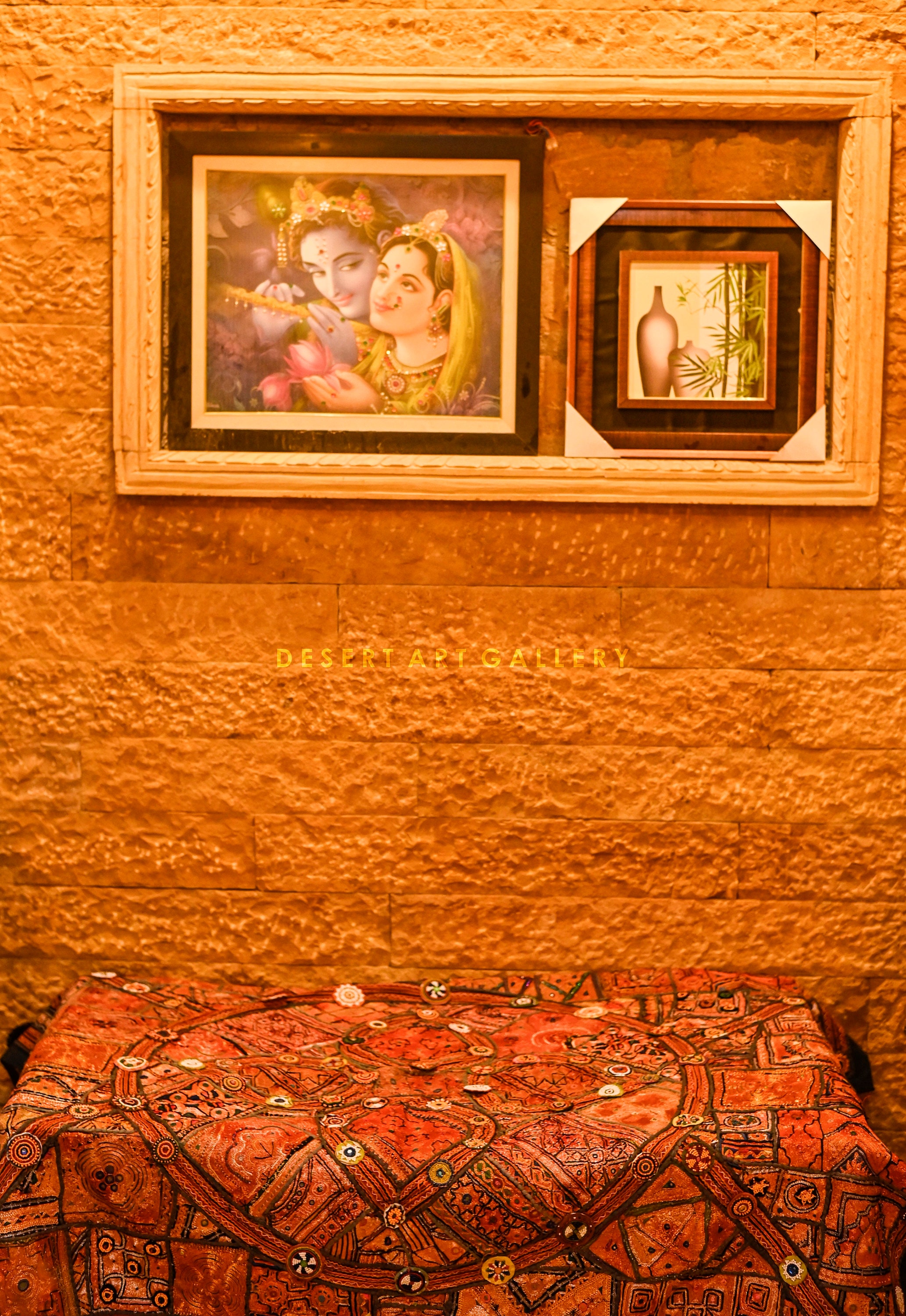 Beautiful Handmade Mukka Work Wall Hanging Patchwork One of a - Etsy