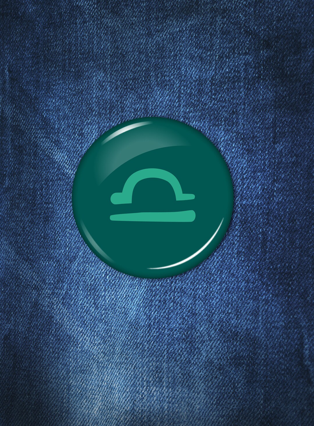 Libra Button Zodiac Sign Backpack Pin Fridge Magnet - Etsy