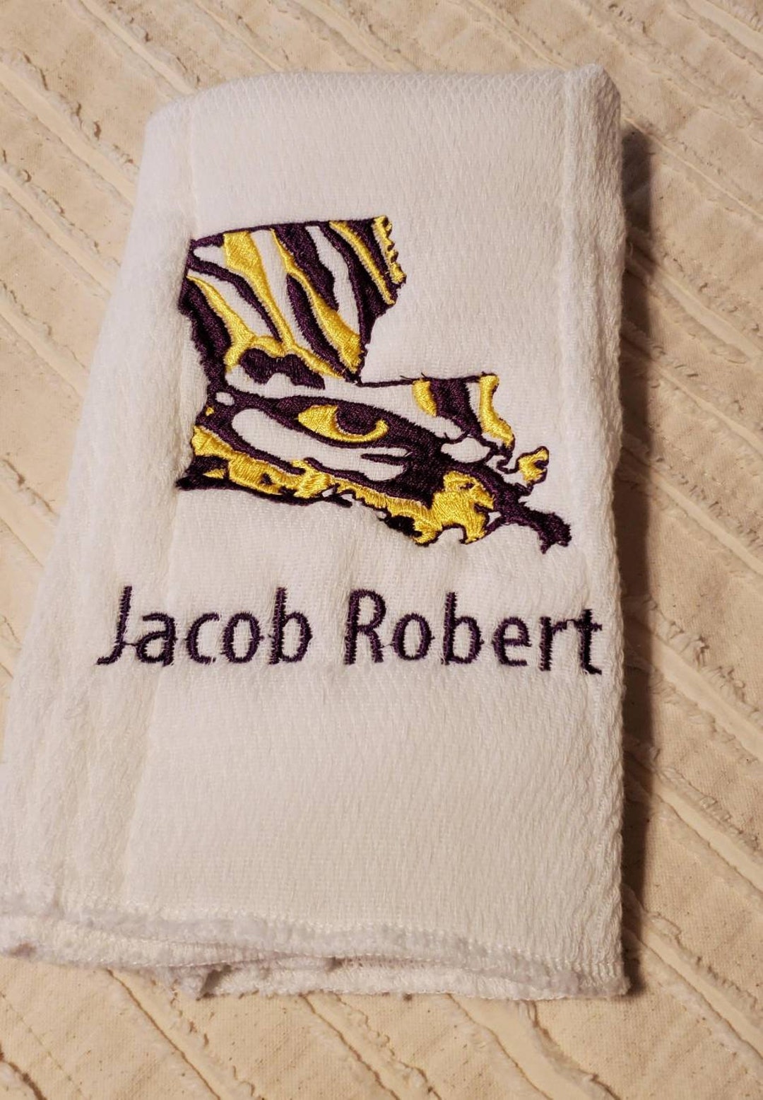 Personalized Burp Cloth - Etsy