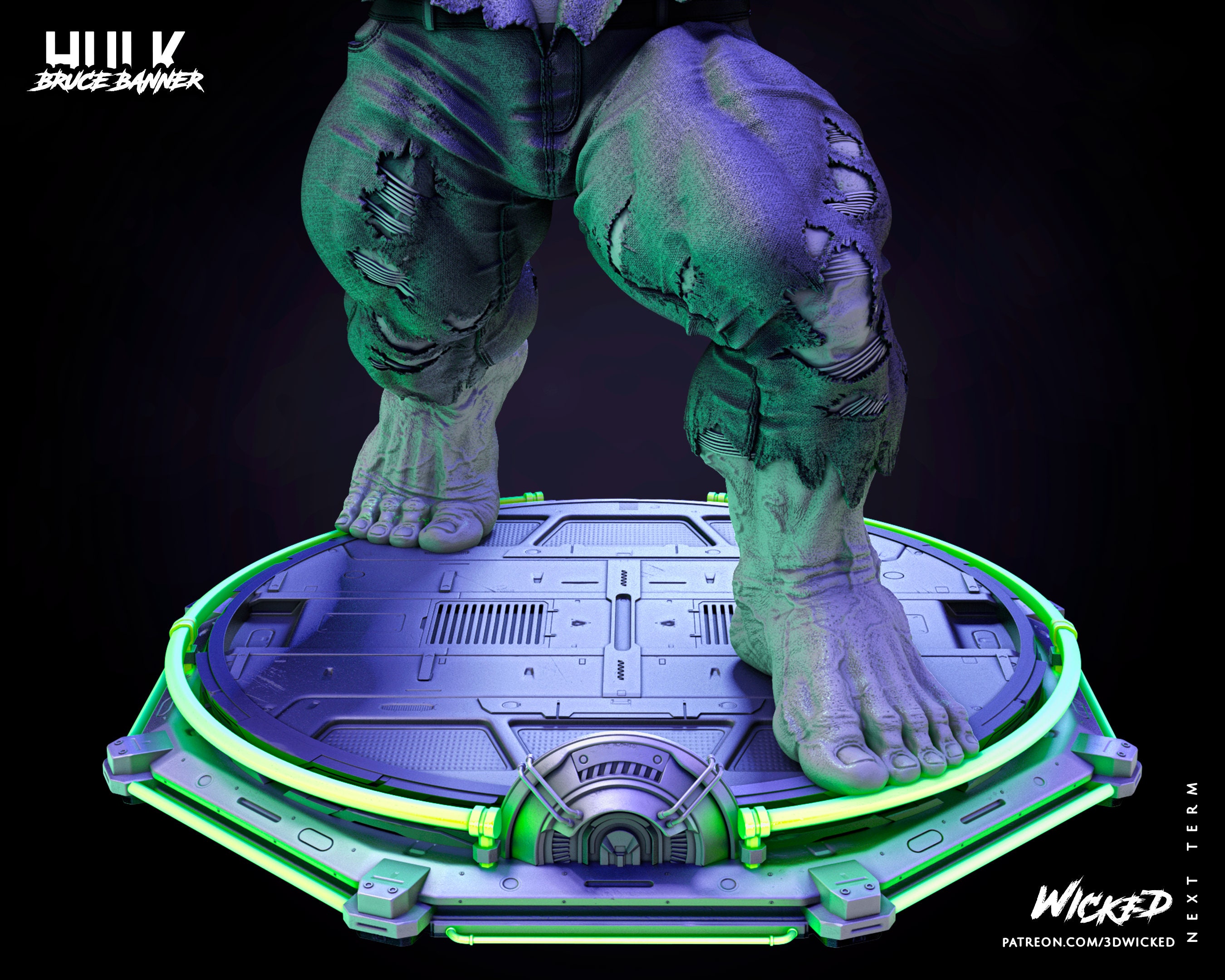 Hulk 2023 Resin Scale Model Kit Unpainted 3d Print - Etsy