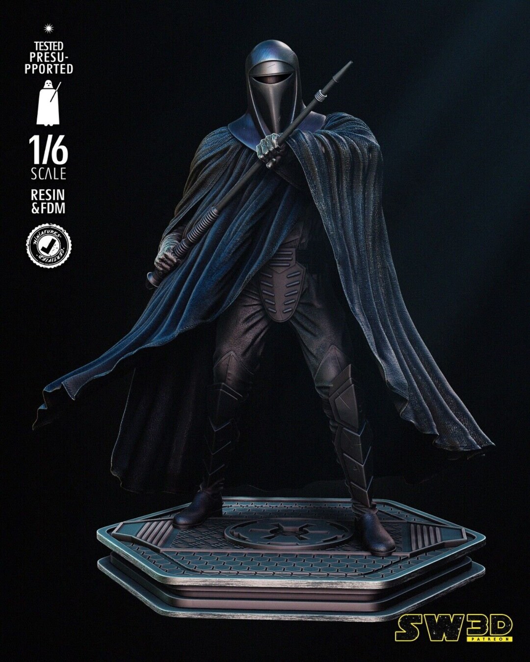 Emperors Royal Guard Resin Scale Model Kit Unpainted 3d Print - Etsy