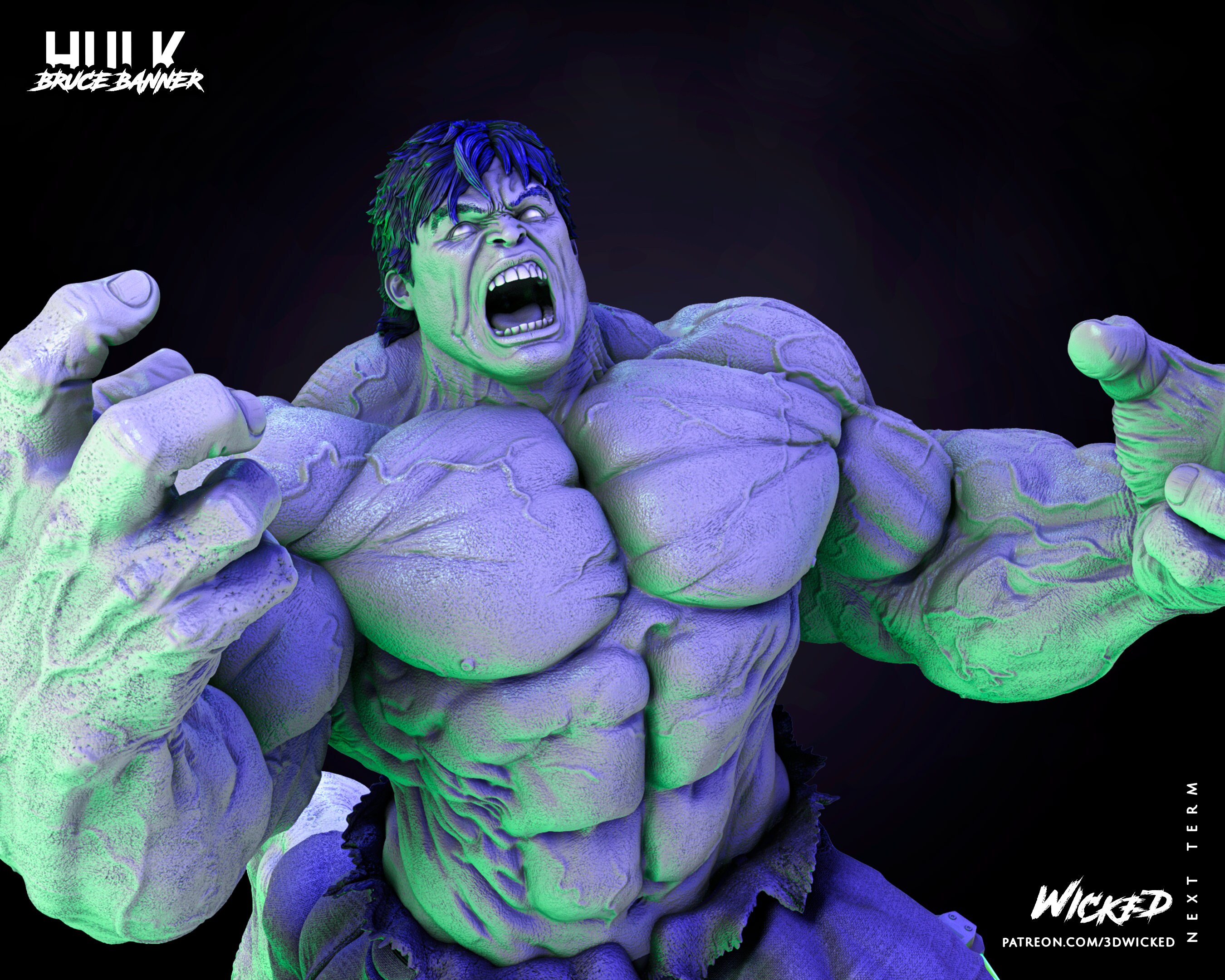 Hulk 2023 Resin Scale Model Kit Unpainted 3d Print - Etsy