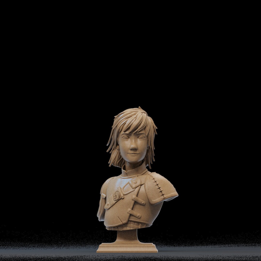 Toothless Hiccup Bust Resin Scale Model Kit Unpainted 3d Print - Etsy