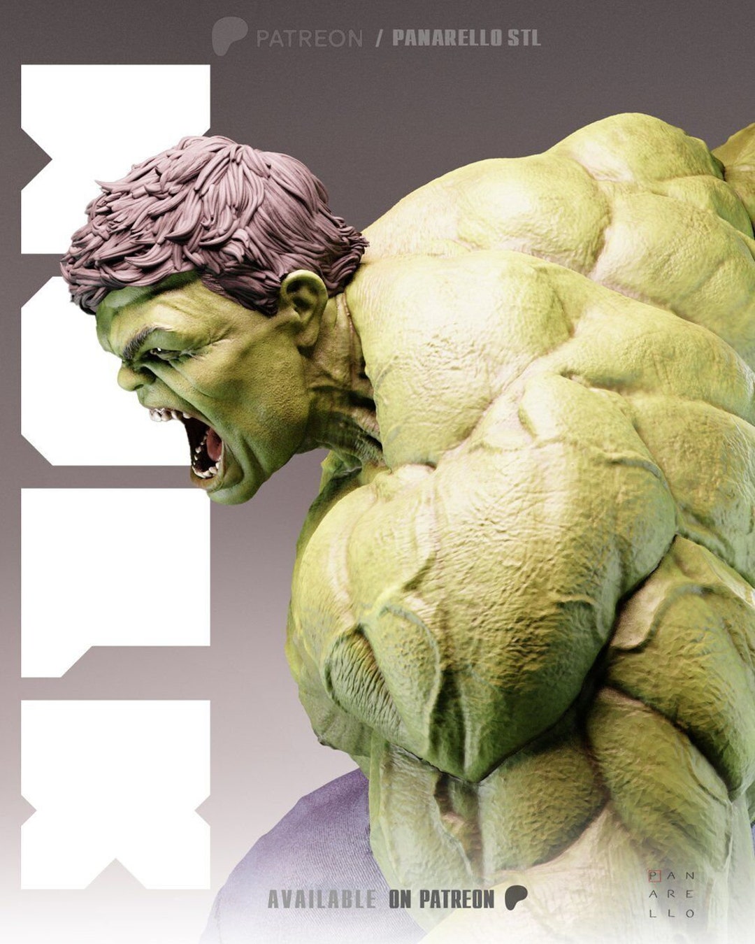 Hulk Resin Scale Model Kit Unpainted 3d Print - Etsy