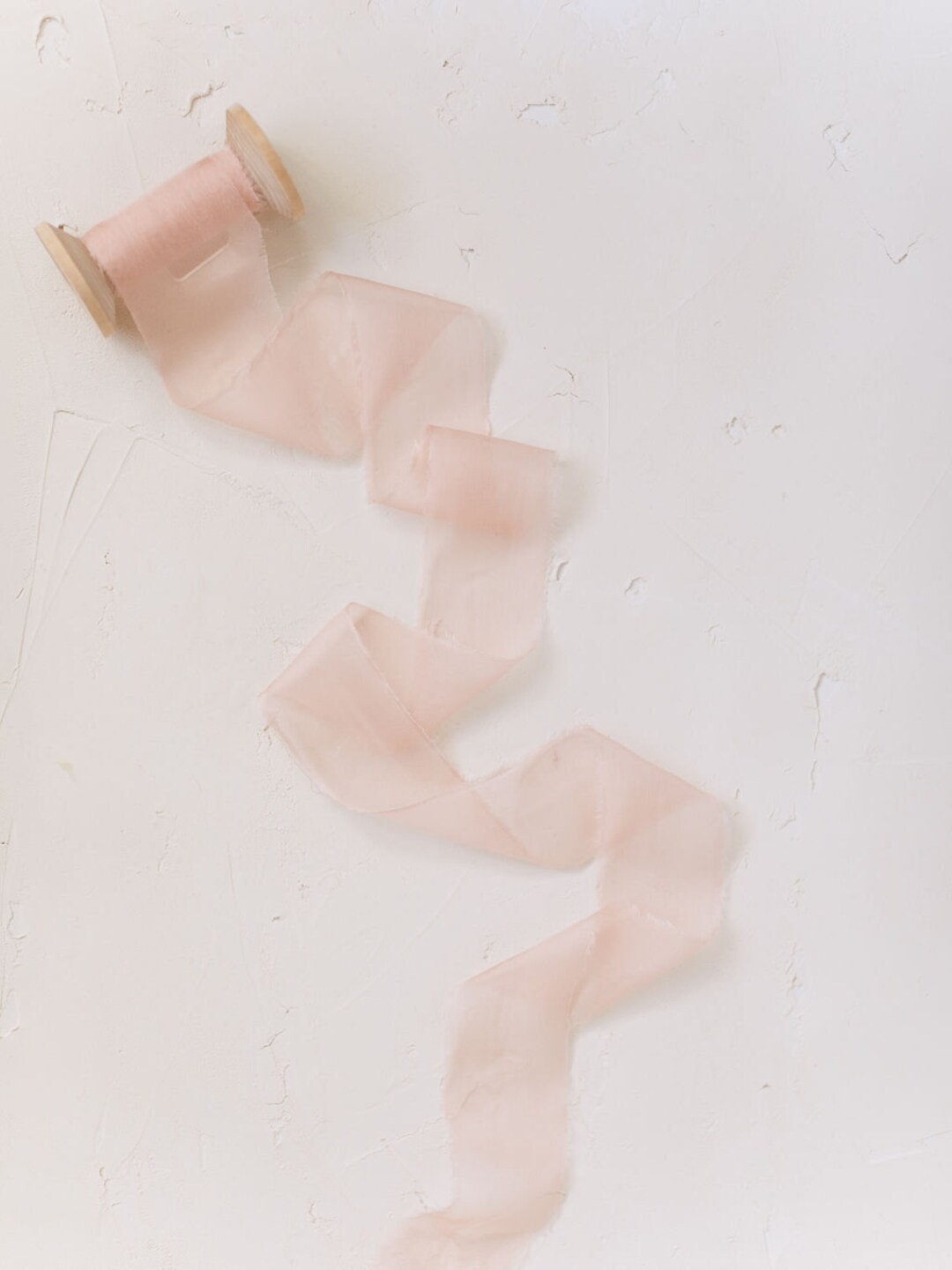 Blush Pink Sheer Ribbon, Blush Silk Ribbon, Blush Gossamer Ribbon ...