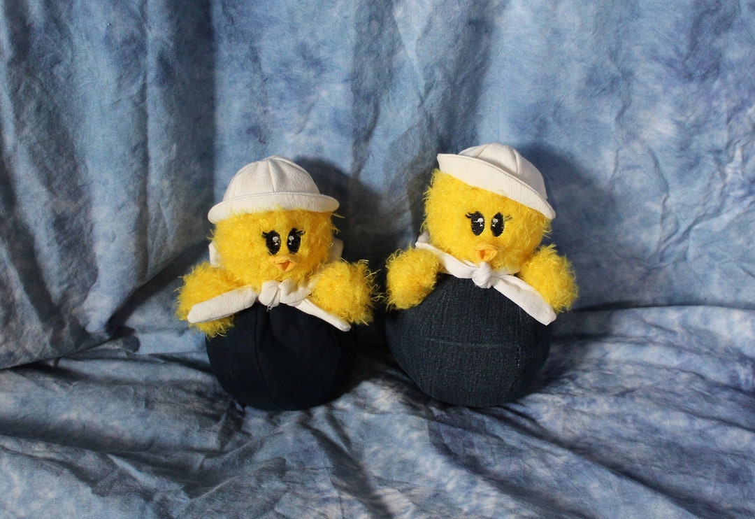 Stuffed Roly Poly Duck Toy - Etsy