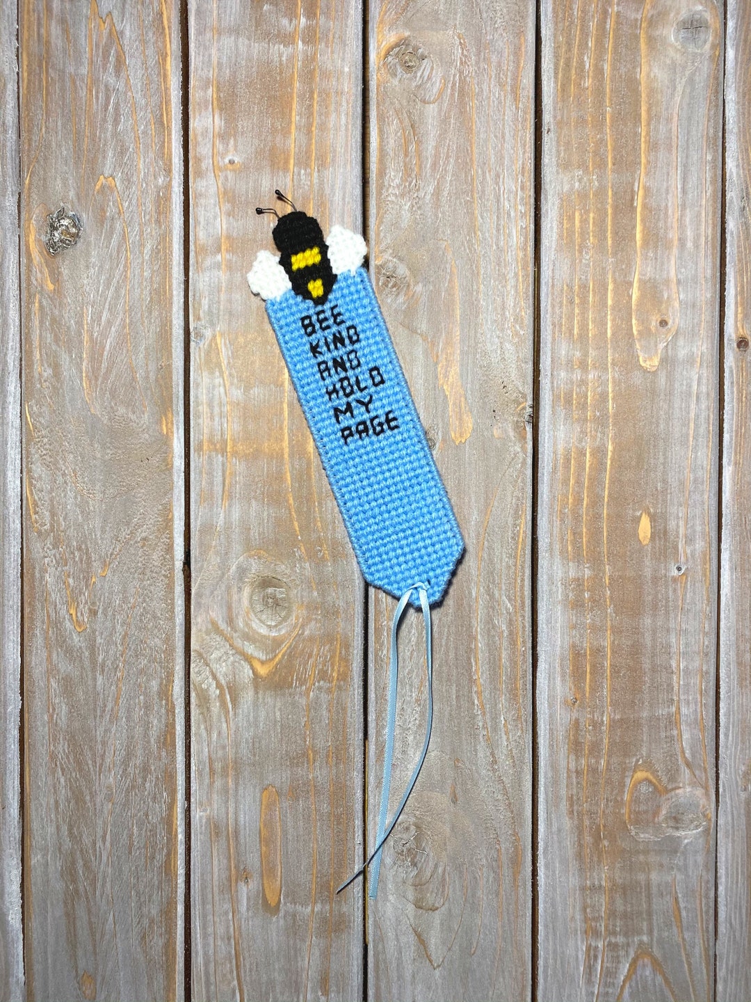 Bee Kind and Hold My Page Plastic Canvas Bookmarks - Etsy